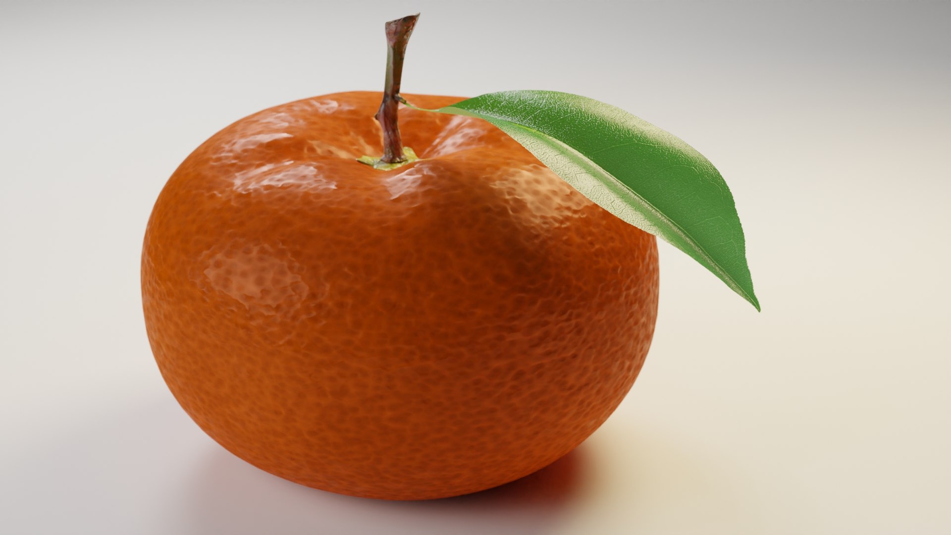 RealisticTangerine 3D Model - TurboSquid 1865411