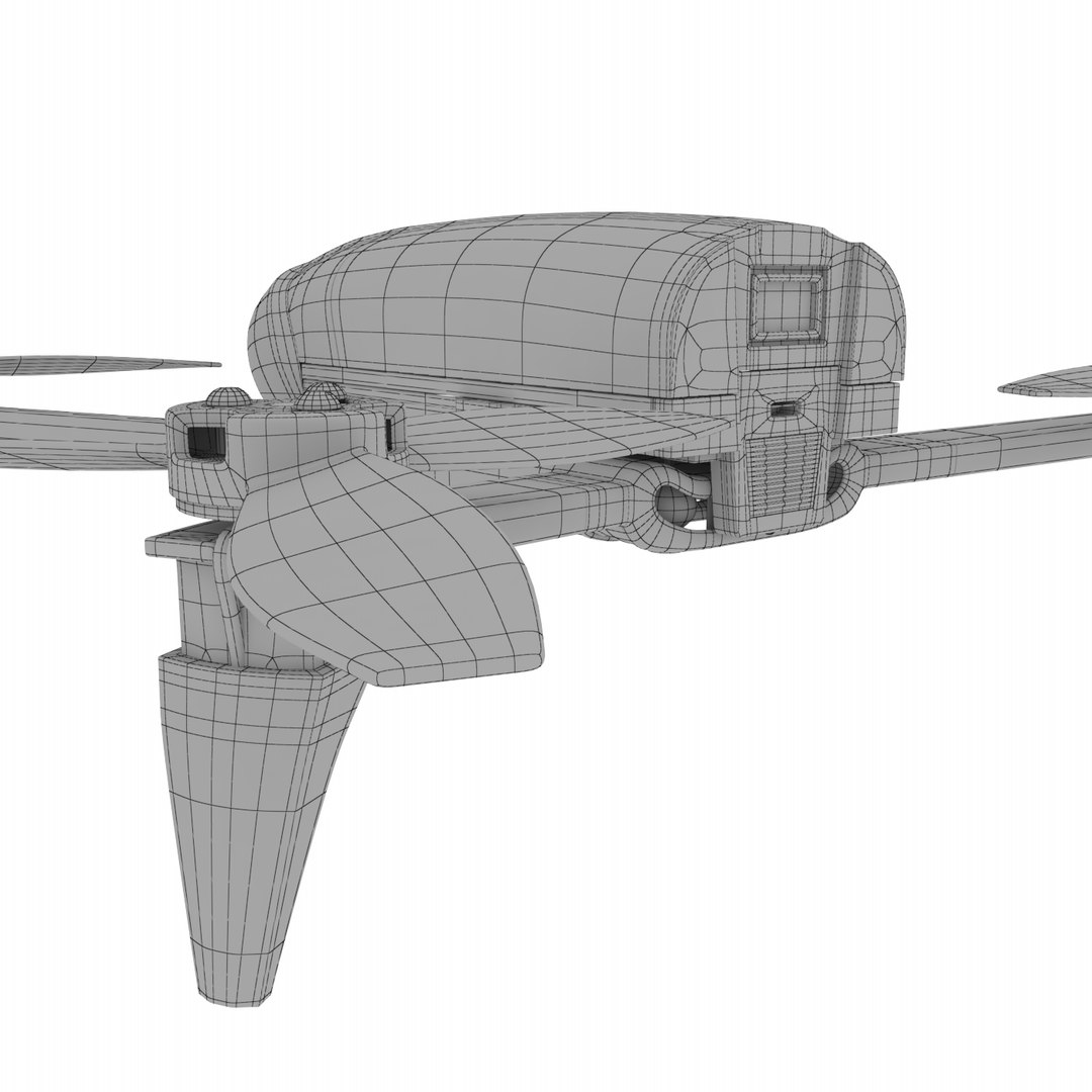 3D Parrot Bebop 2 Model - TurboSquid 1200827