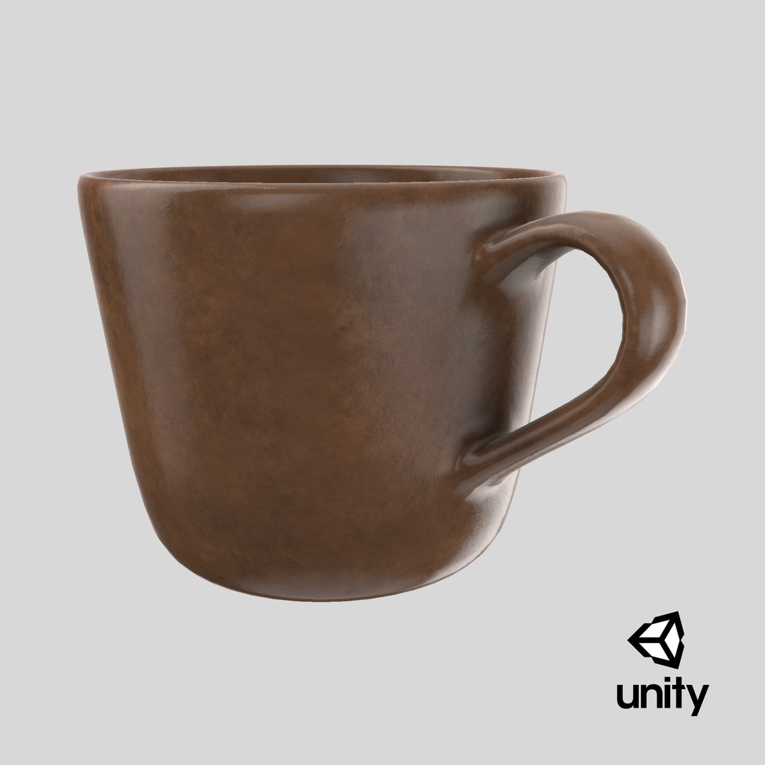 Empty Retro Coffee Cup B 3D Model - TurboSquid 2275456