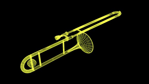 3D Trombone - TurboSquid 1999647