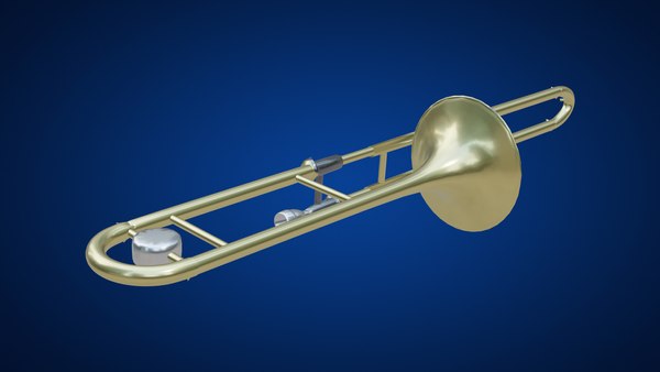 3D Trombone - TurboSquid 1999647