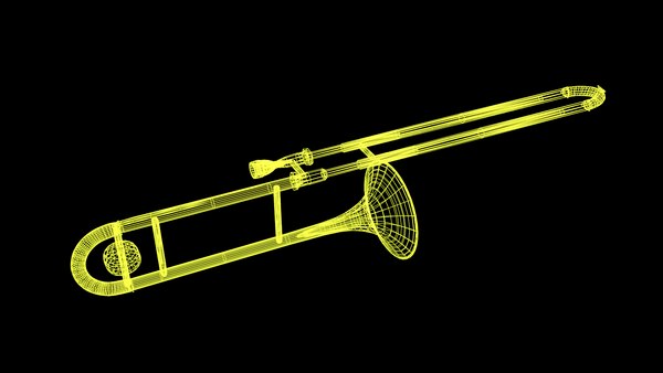 3D Trombone - TurboSquid 1999647