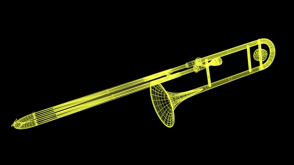 3D Trombone - TurboSquid 1999647