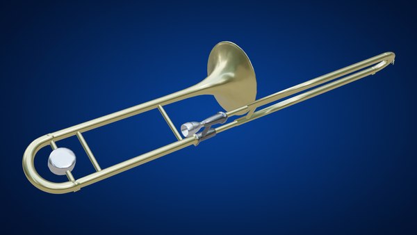 3D Trombone - TurboSquid 1999647