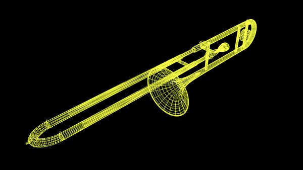 3D Trombone - TurboSquid 1999647