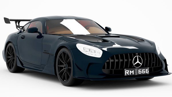 3D Mercedes Benz AMG GT model - TurboSquid 2018429