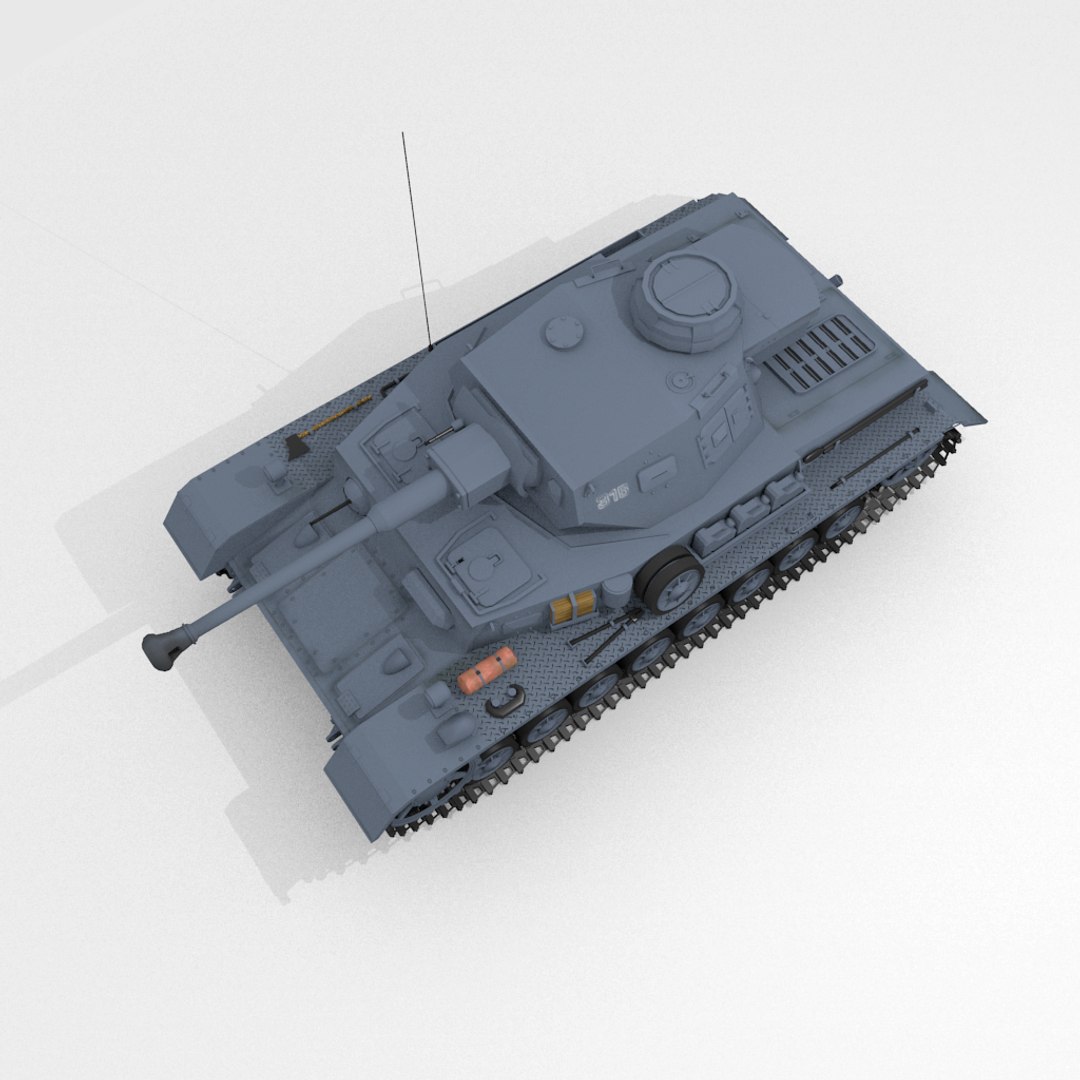 Panzer Iv Ausf F2 3D Model - TurboSquid 1424371