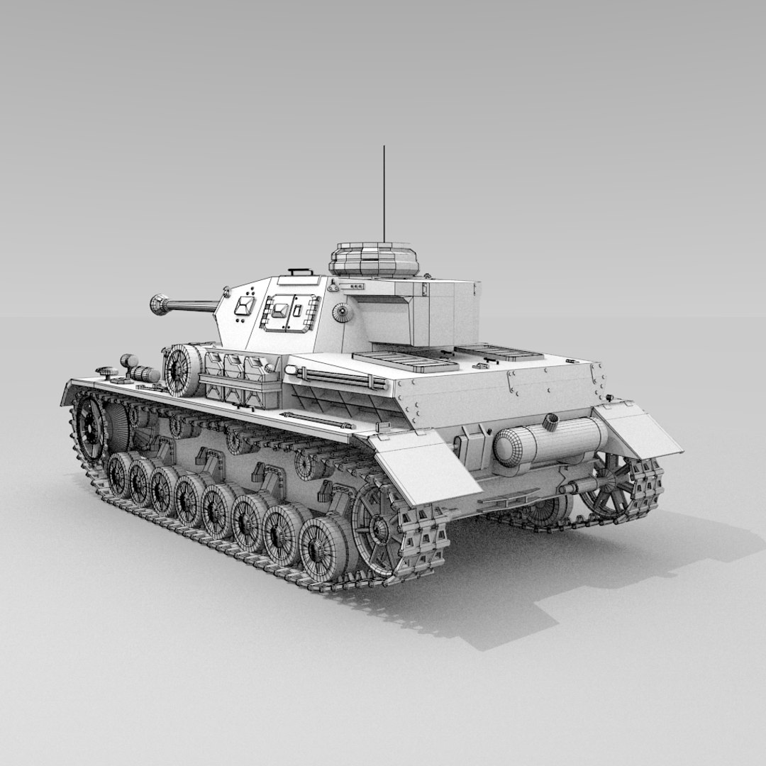 Panzer Iv Ausf F2 3D Model - TurboSquid 1424371