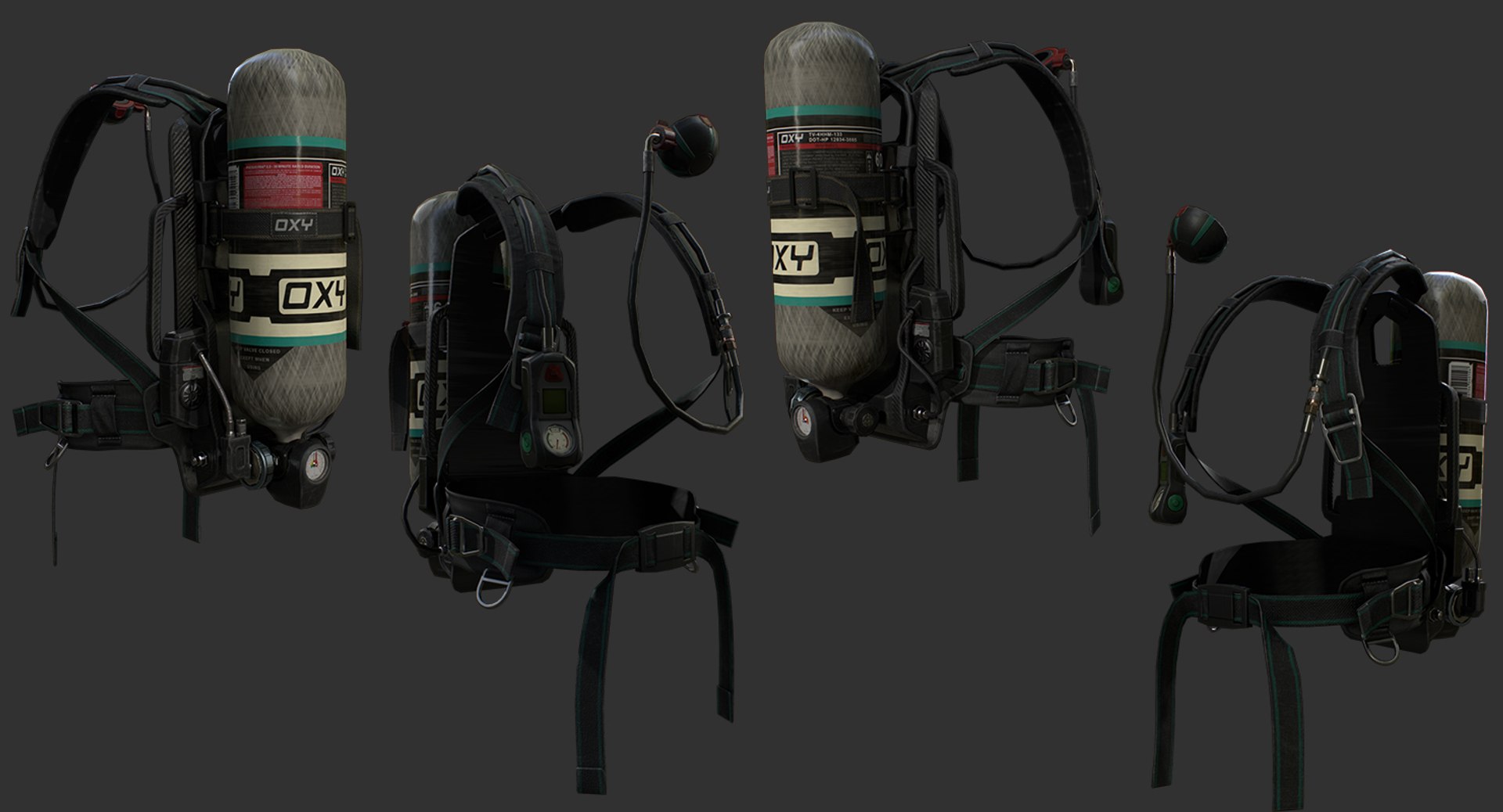 3D Model Hazmat Worker Level B - TurboSquid 1326965