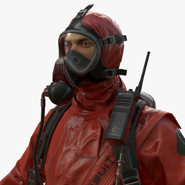 Hazmat worker level 3D - TurboSquid 1325423