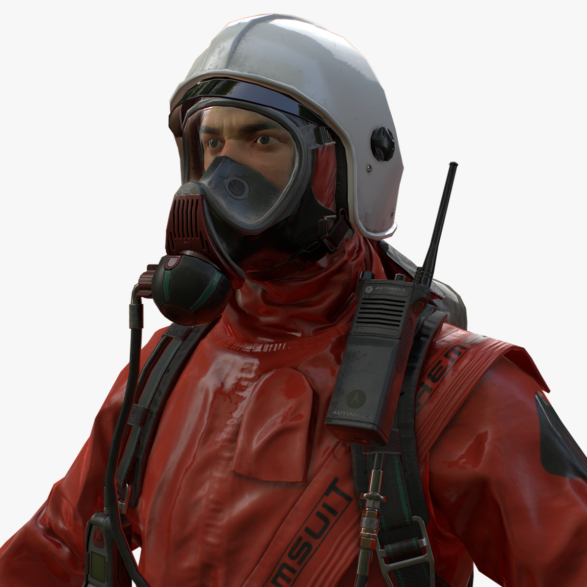 3D model hazmat worker level b - TurboSquid 1326965
