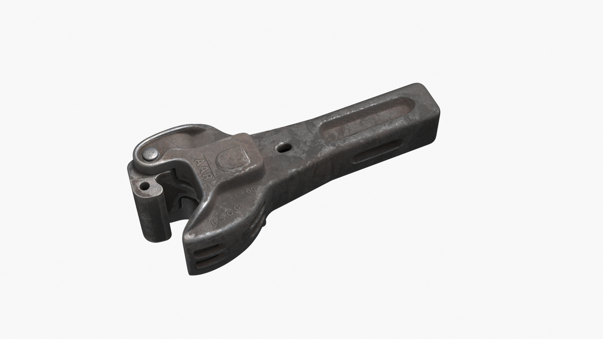 3D Railroad Coupler AAR Used - TurboSquid 2307860