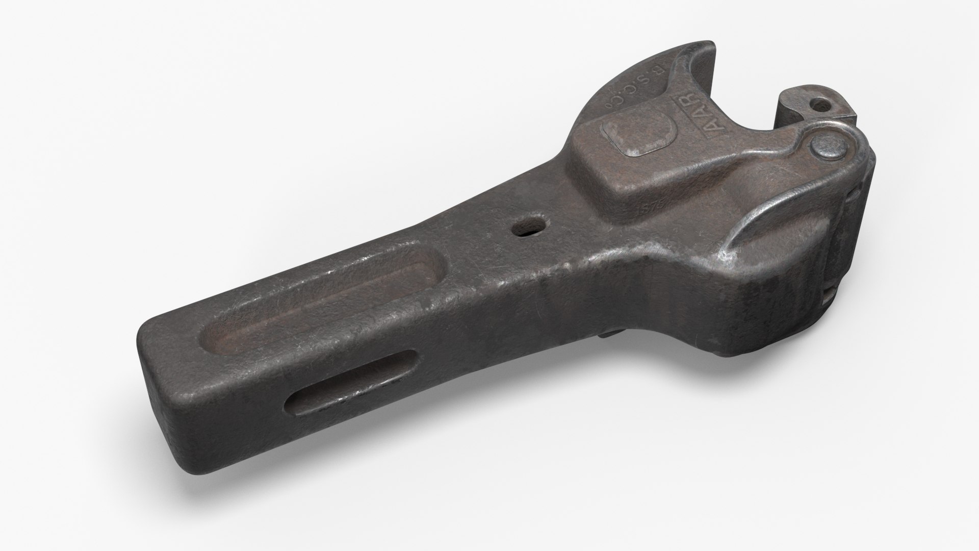 3D Railroad Coupler AAR Used - TurboSquid 2307860
