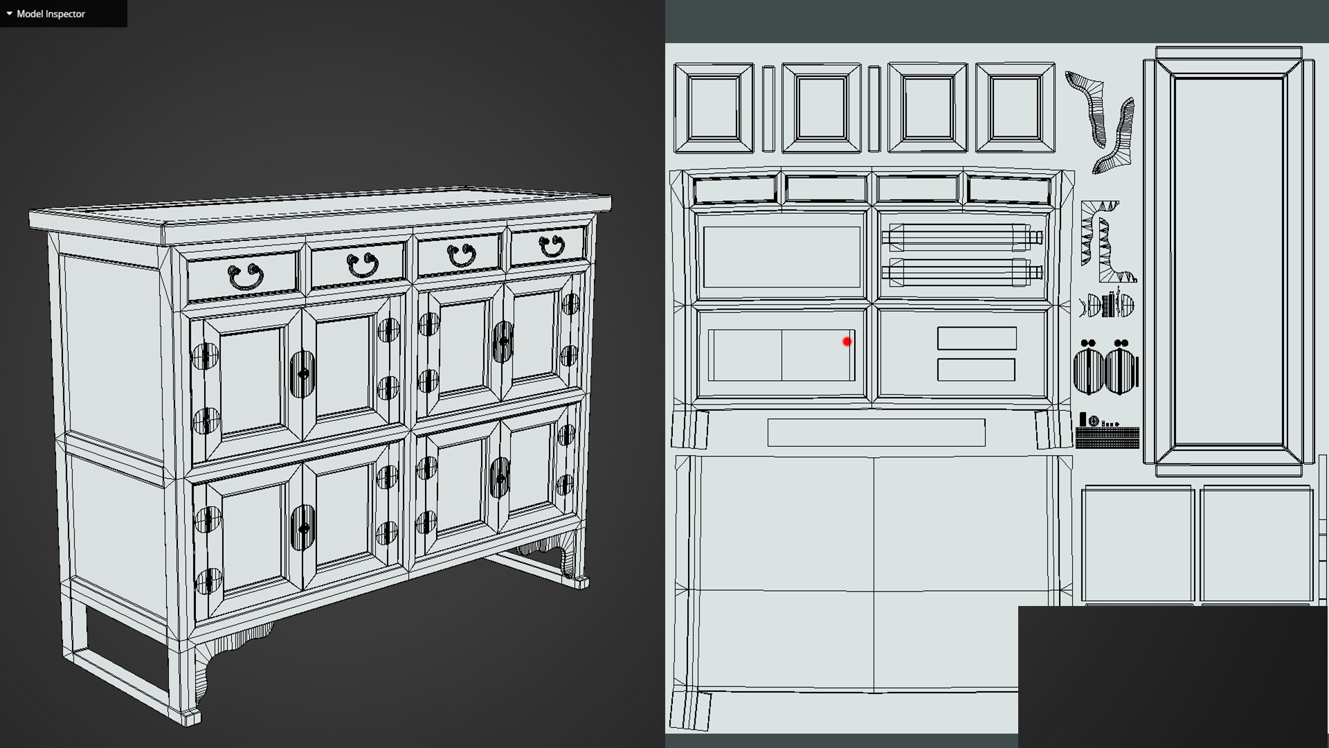 Game Ready Korean Traditional Drawer Model - TurboSquid 2094808
