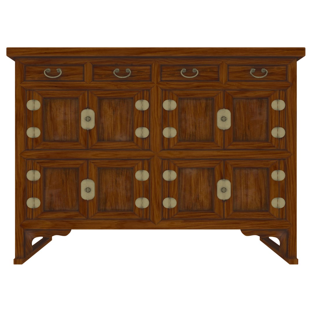 Game Ready Korean Traditional Drawer Model - TurboSquid 2094808