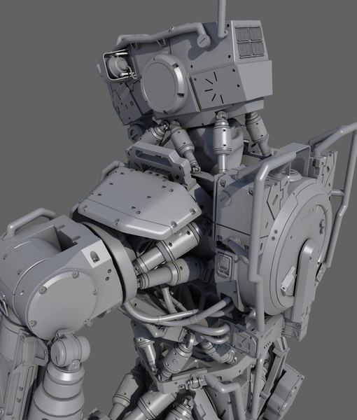 3D robot - TurboSquid 1205628