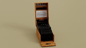 Enigma Machine 3D Models for Download | TurboSquid