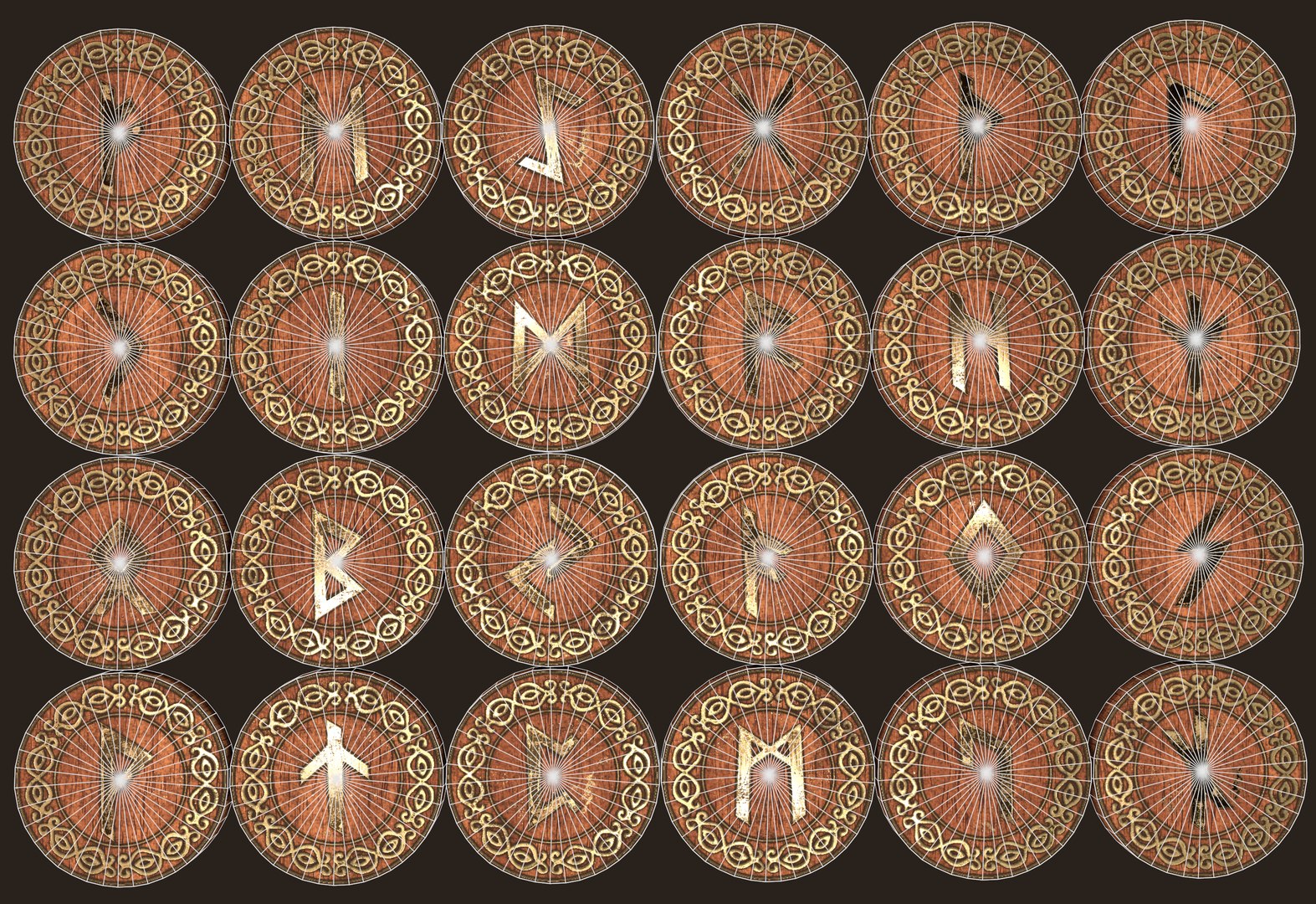 Runes Model - TurboSquid 1663821