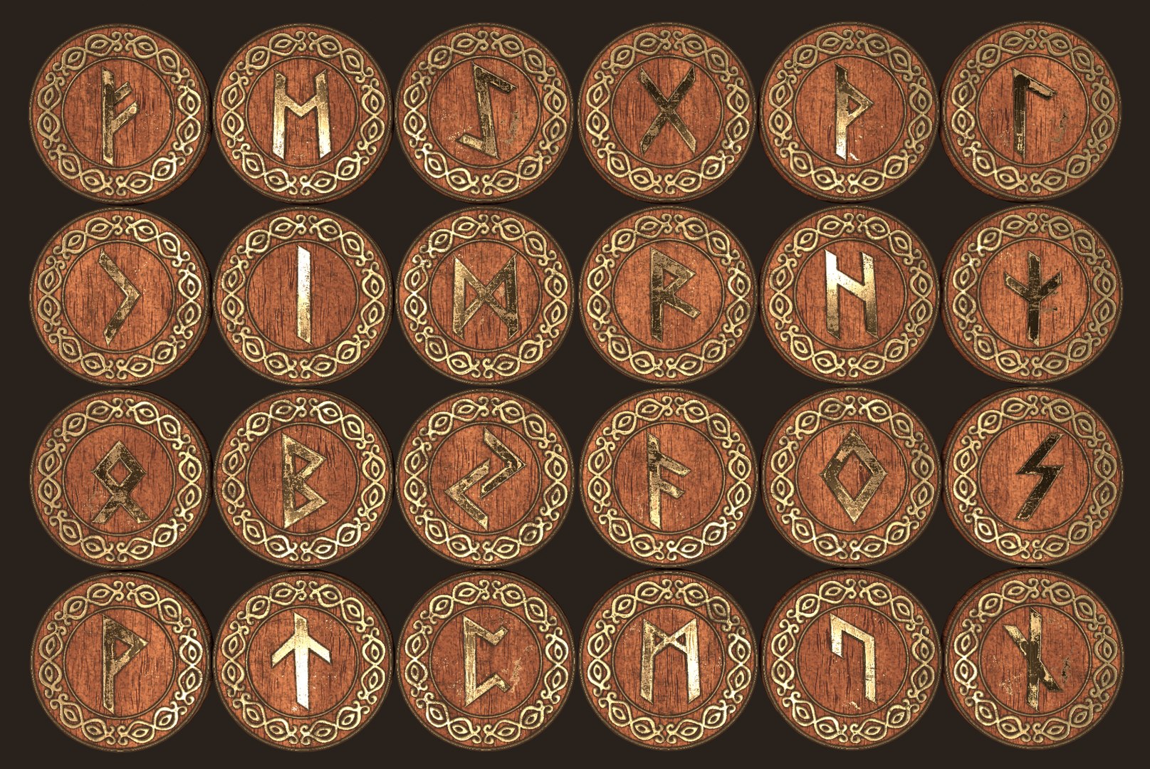 Runes Model - TurboSquid 1663821