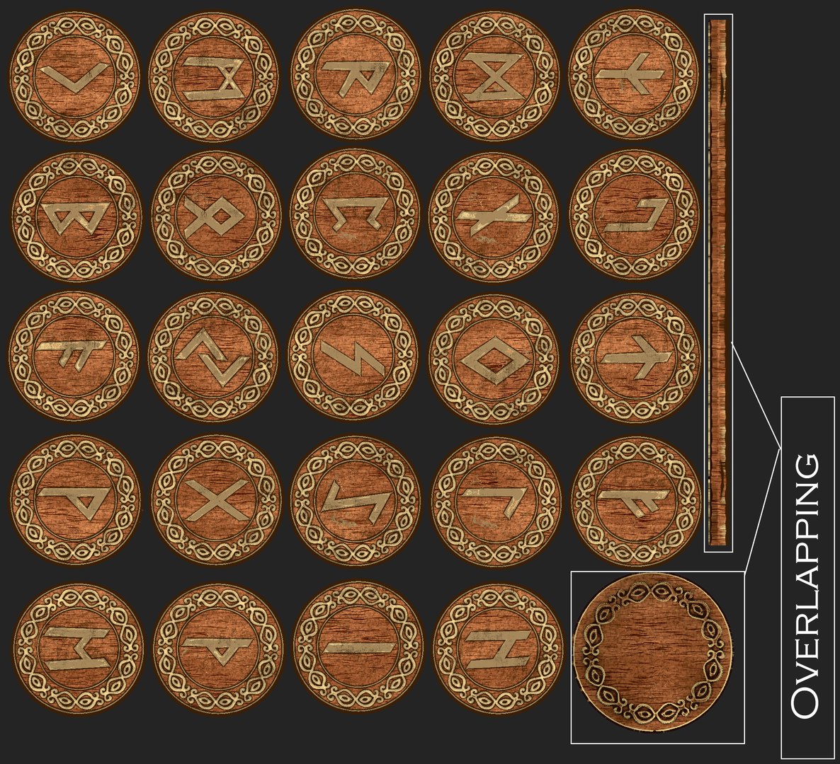 Runes Model - TurboSquid 1663821