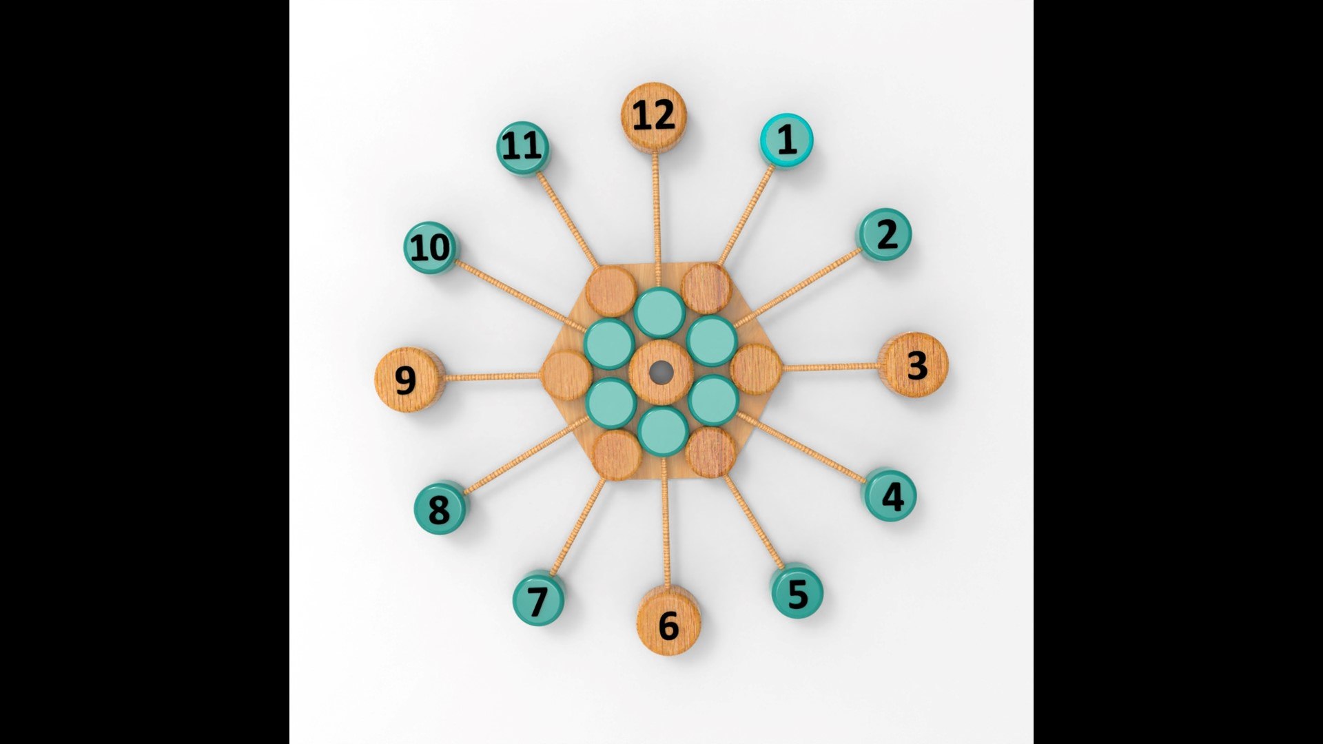 Wall Clock 3D Model - TurboSquid 2382096