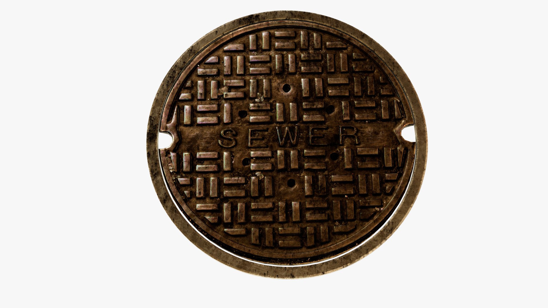 3D sewer lid model - TurboSquid 1757040