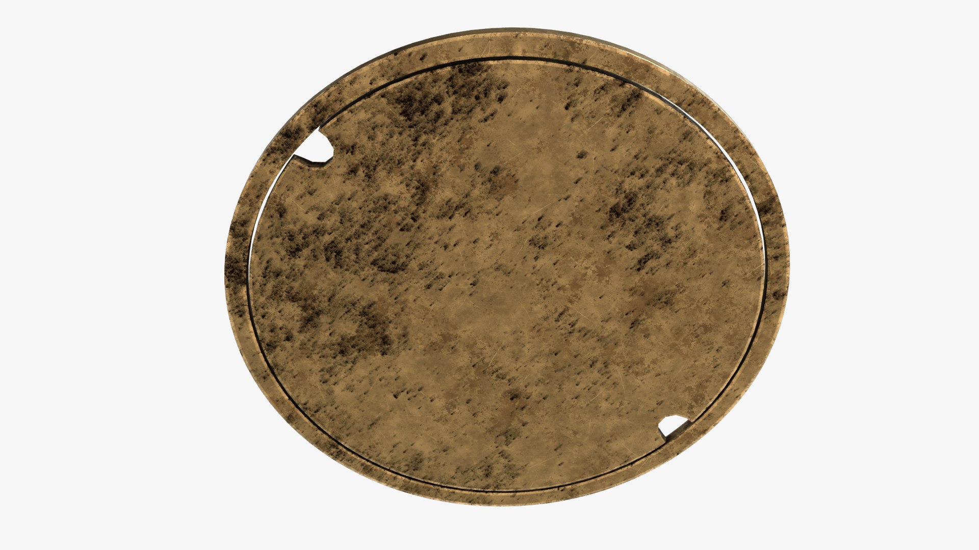 3D sewer lid model - TurboSquid 1757040