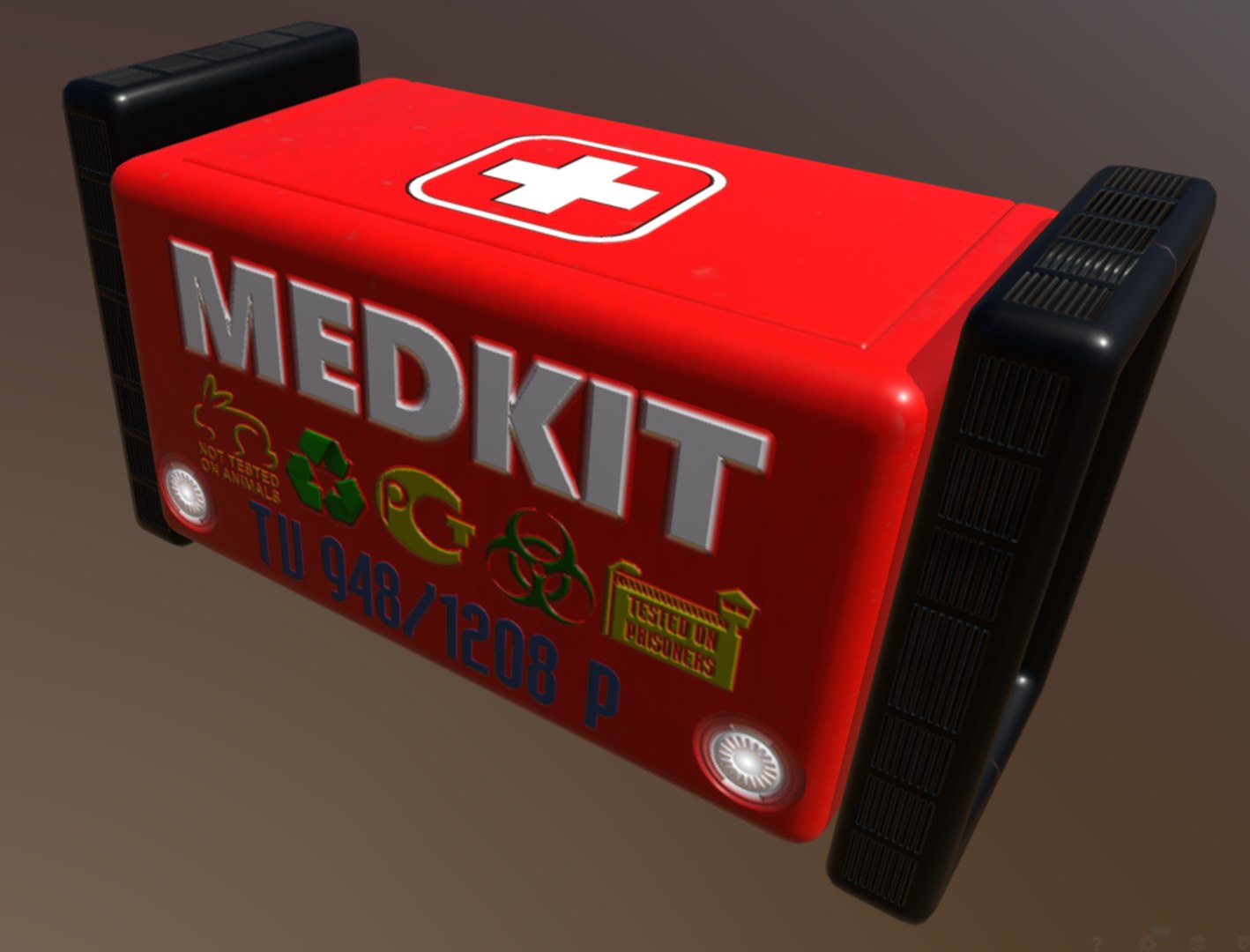 Medkit Box Crate 5 3D Model - TurboSquid 1449991