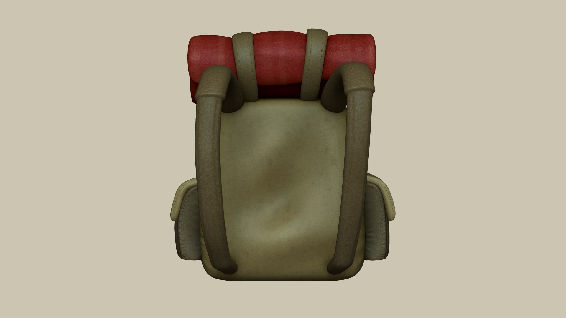 3D backpack - adventurer character model - TurboSquid 1646011