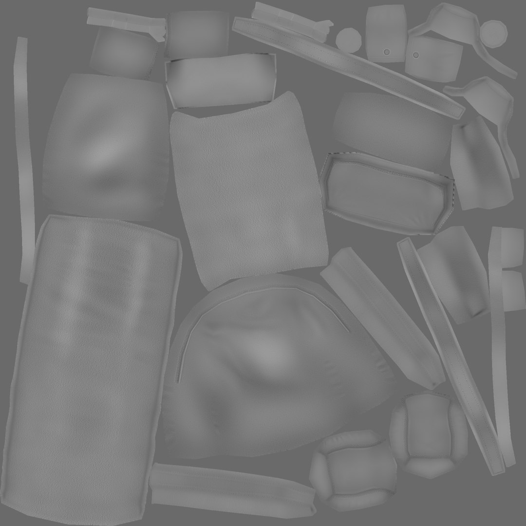 3D backpack - adventurer character model - TurboSquid 1646011