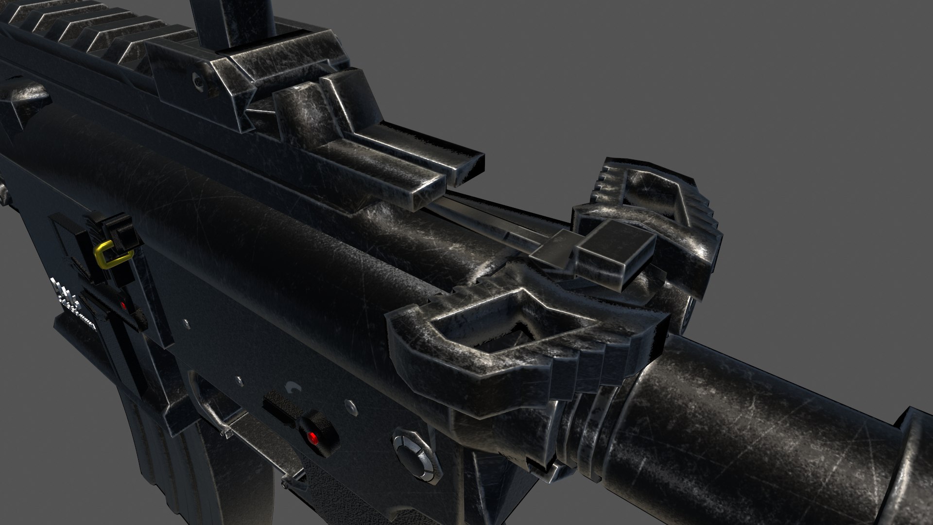 M416 Model 3D - TurboSquid 1744145