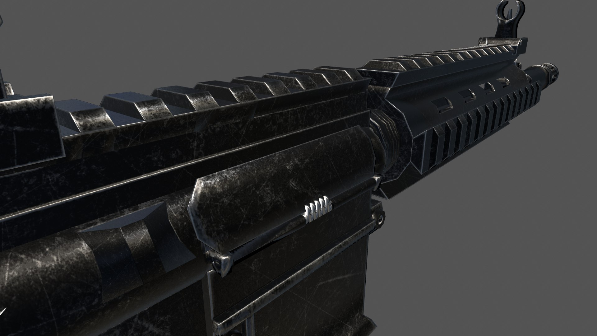 M416 Model 3D - TurboSquid 1744145