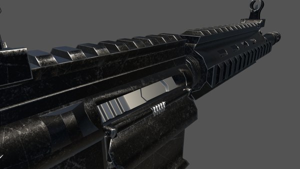 M416 Model 3D - TurboSquid 1744145