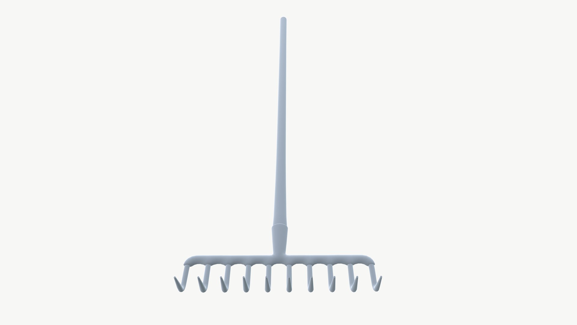 Hand Rake 3D Model - TurboSquid 2387194