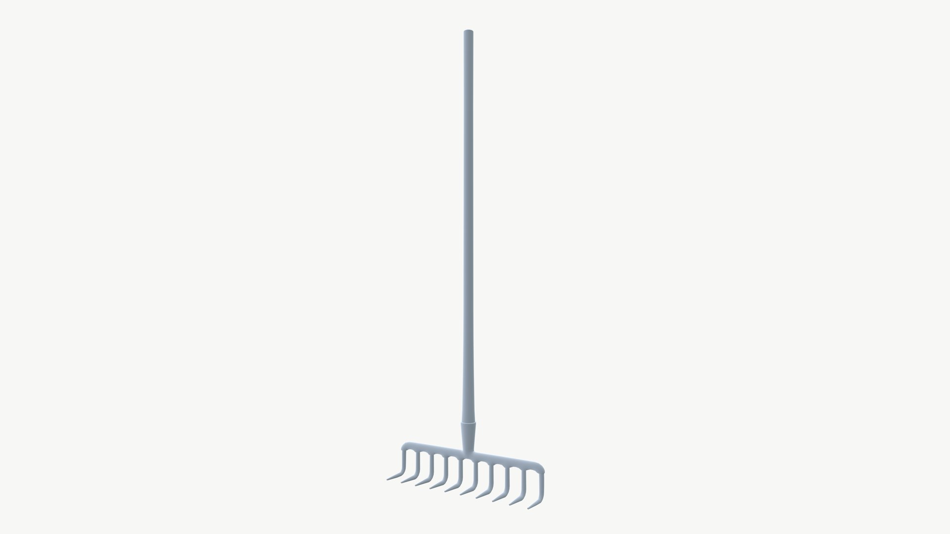Hand Rake 3D Model - TurboSquid 2387194