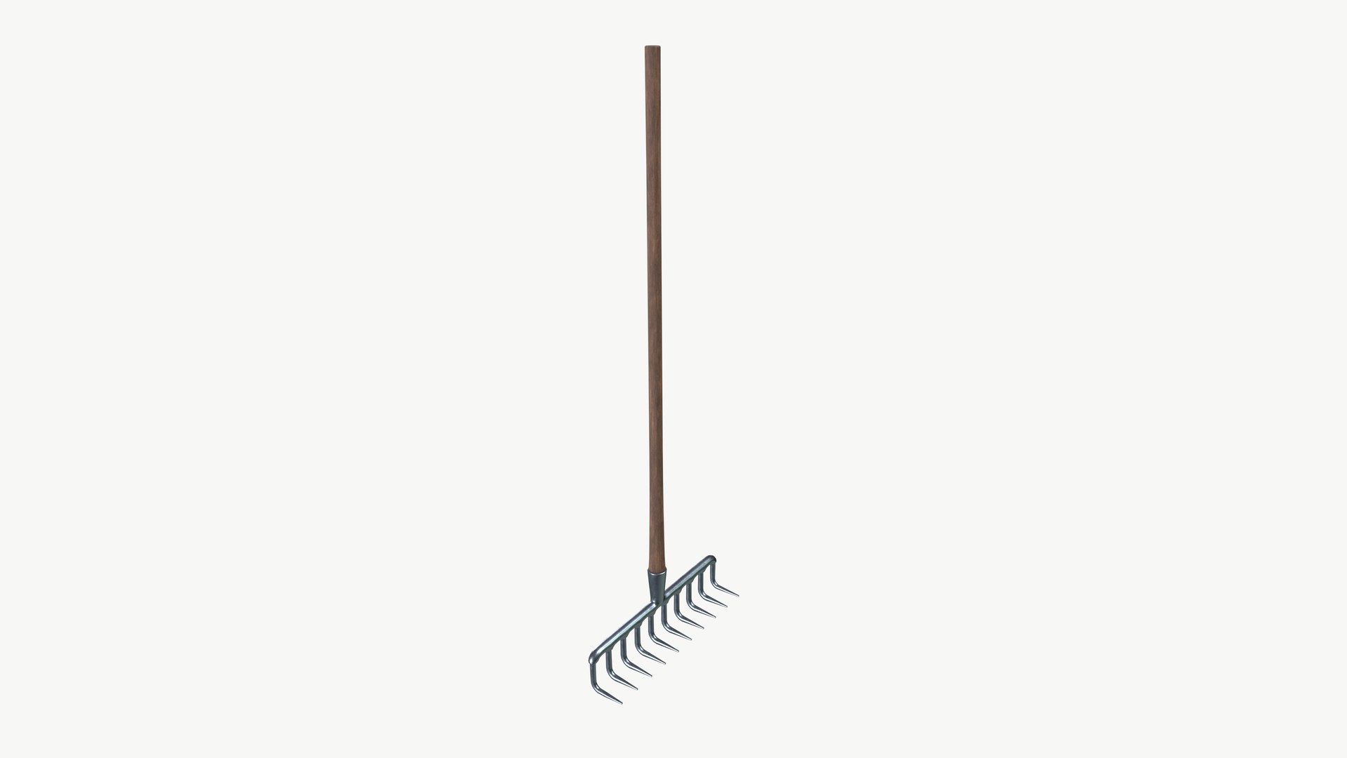 Hand Rake 3D Model - TurboSquid 2387194