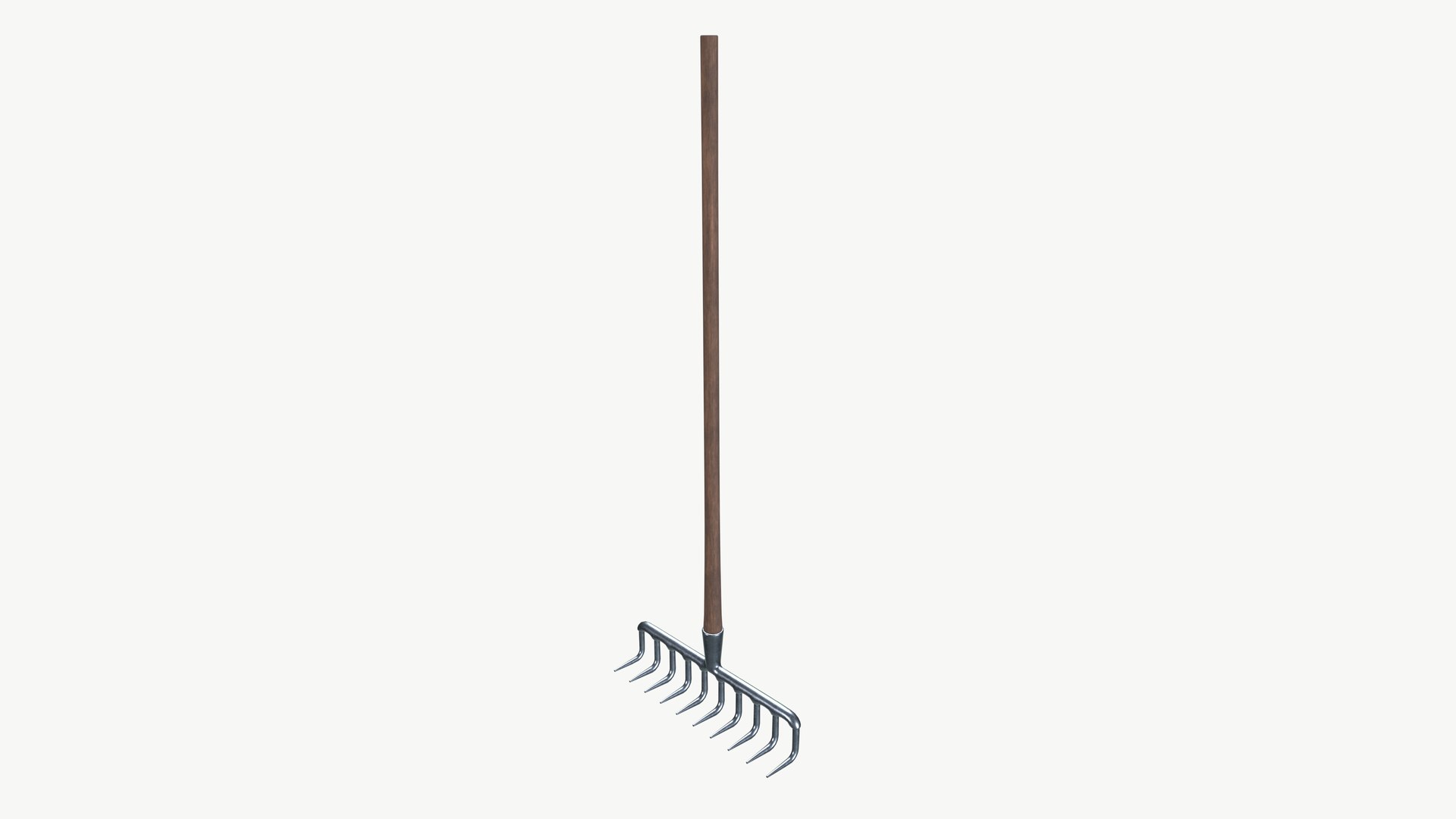 Hand Rake 3D Model - TurboSquid 2387194