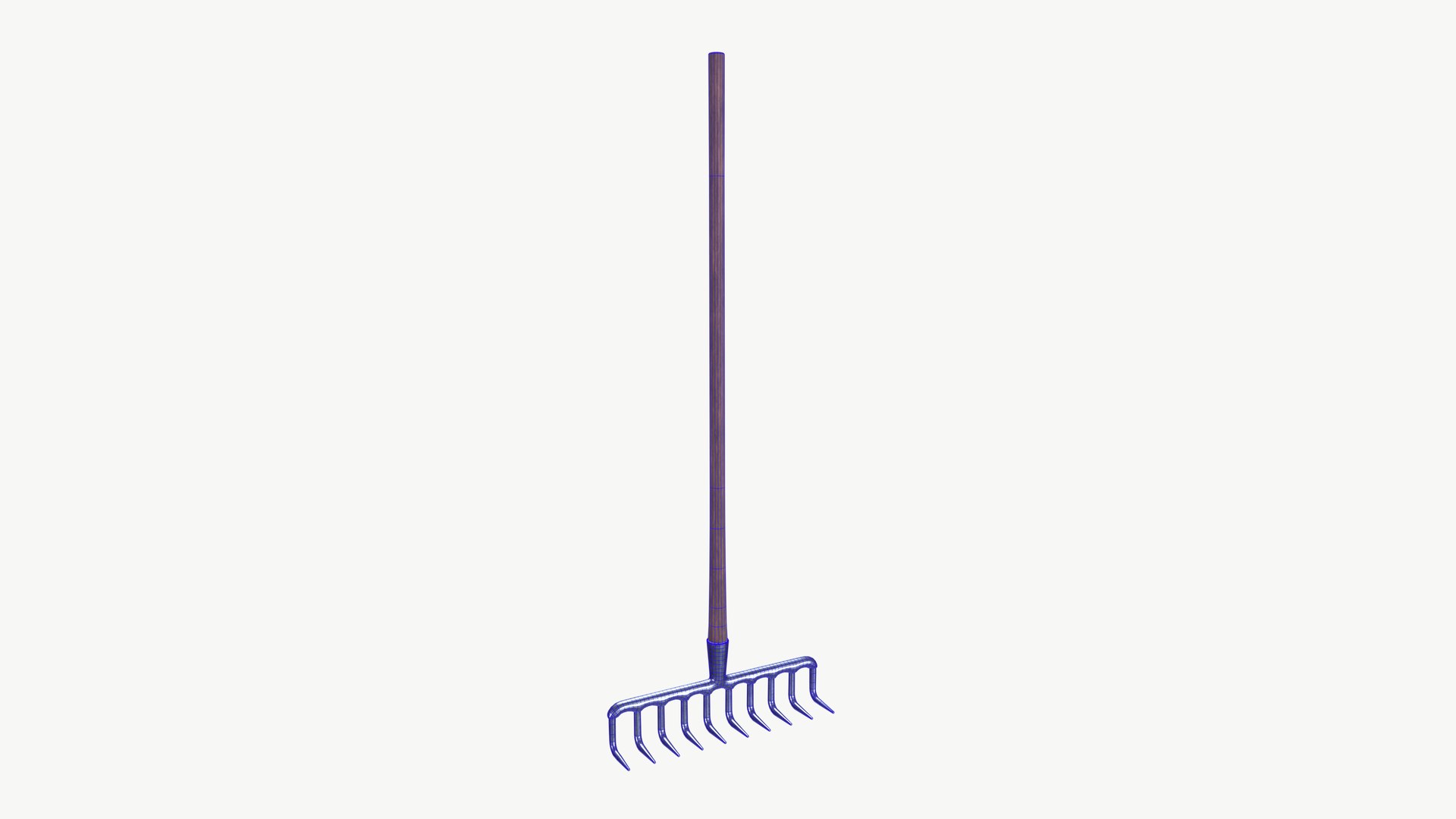 Hand Rake 3D Model - TurboSquid 2387194
