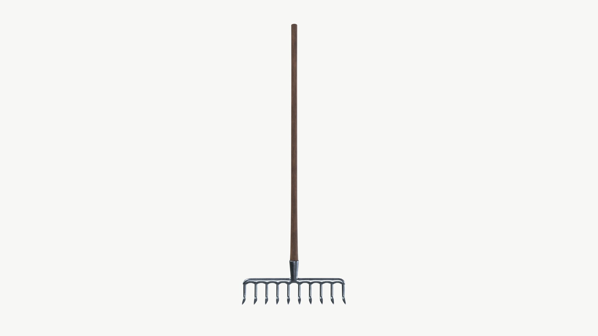 Hand Rake 3D Model - TurboSquid 2387194
