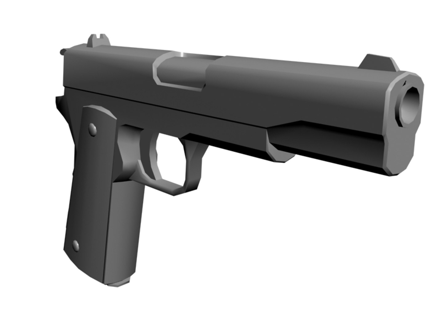 3d m1911 pistol 1911 m1911a1 model
