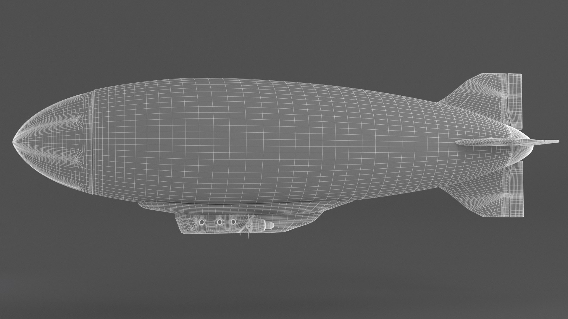 Zeppelin 3D - TurboSquid 1963009