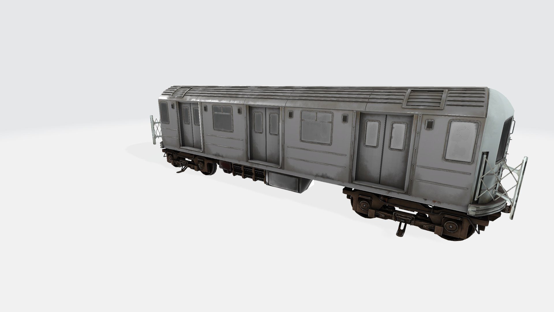 Subway Car 3D Model - TurboSquid 2398552