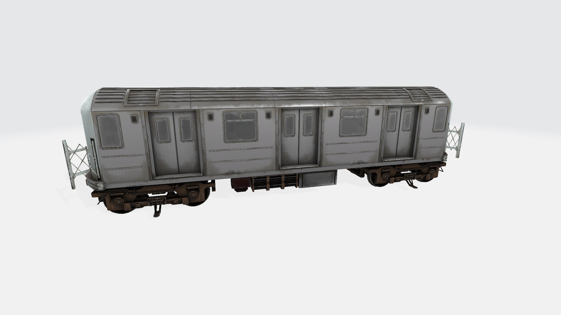 Subway Car 3D Model - TurboSquid 2398552