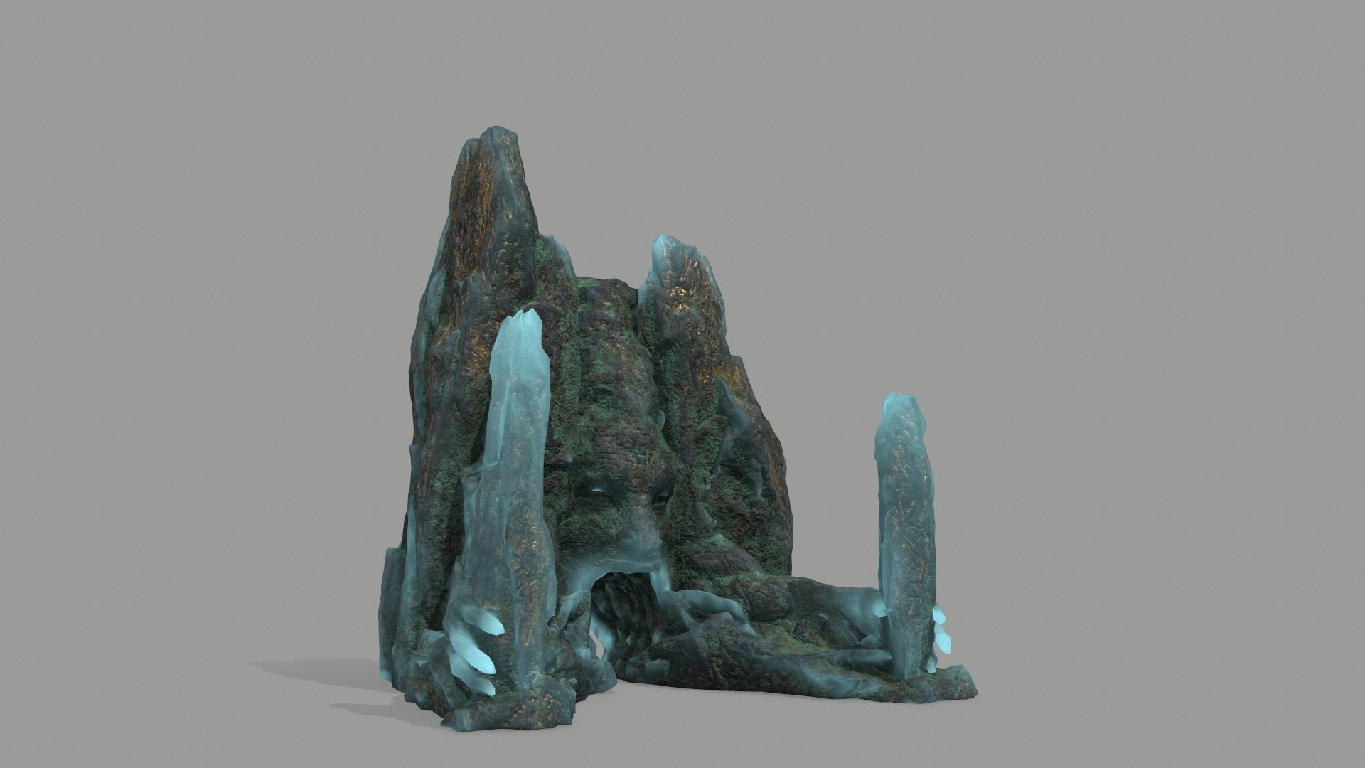 Rock Gate 3D model - TurboSquid 2144186