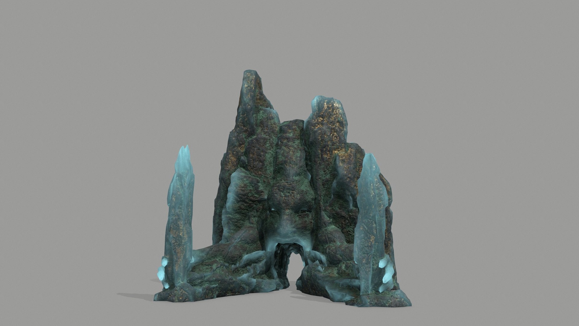 Rock Gate 3D model - TurboSquid 2144186