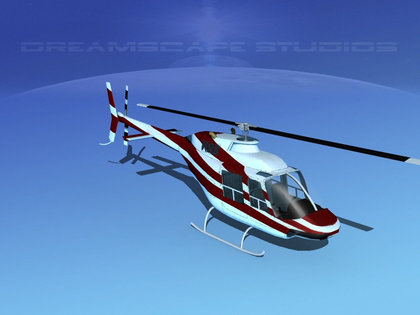 Rotor Bell 206 3D Model - TurboSquid 1202198