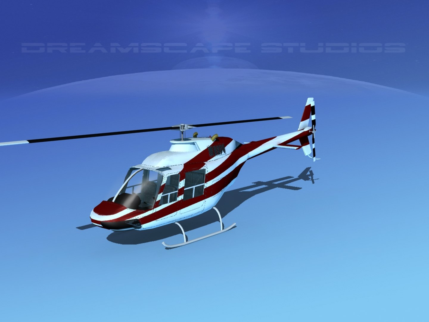 Rotor Bell 206 3D Model - TurboSquid 1202198