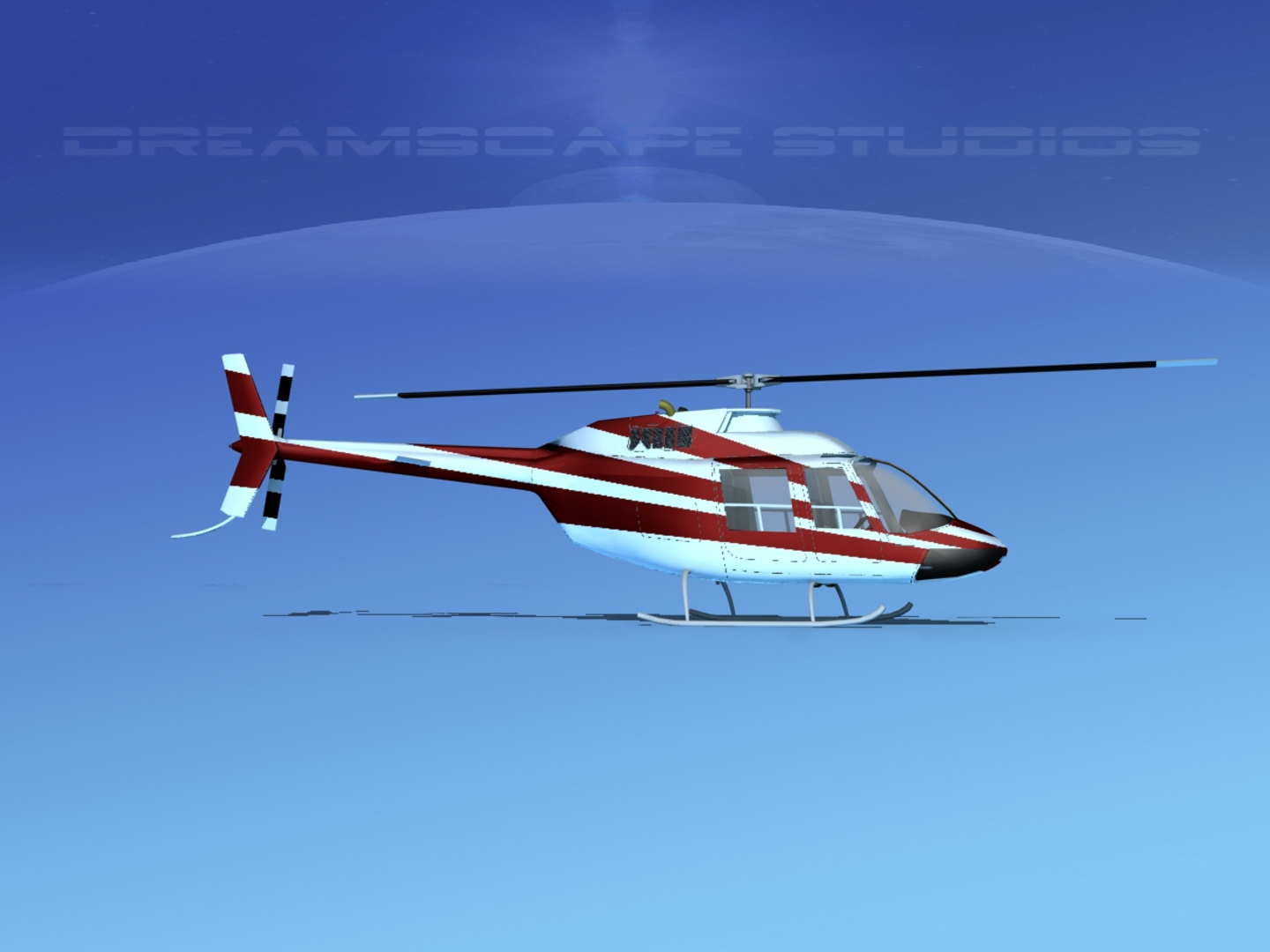 Rotor bell 206 3D model - TurboSquid 1202198