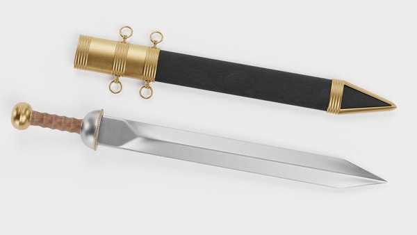 3D Gladius with Sheath - TurboSquid 1883255