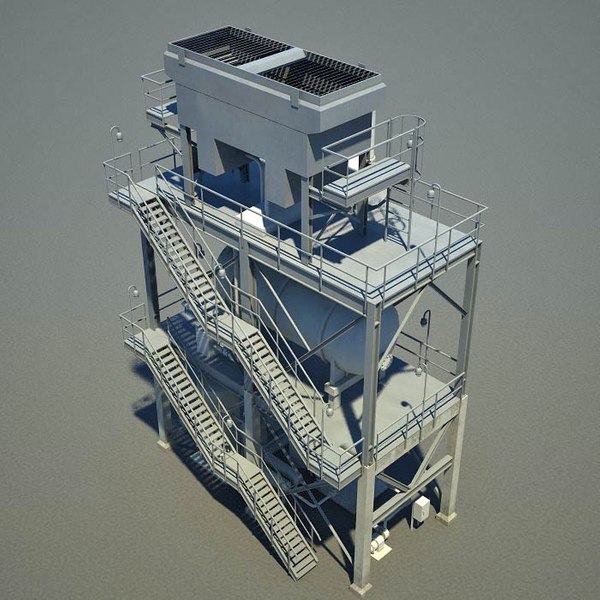 Petroleum Refinery 3D Models for Download | TurboSquid